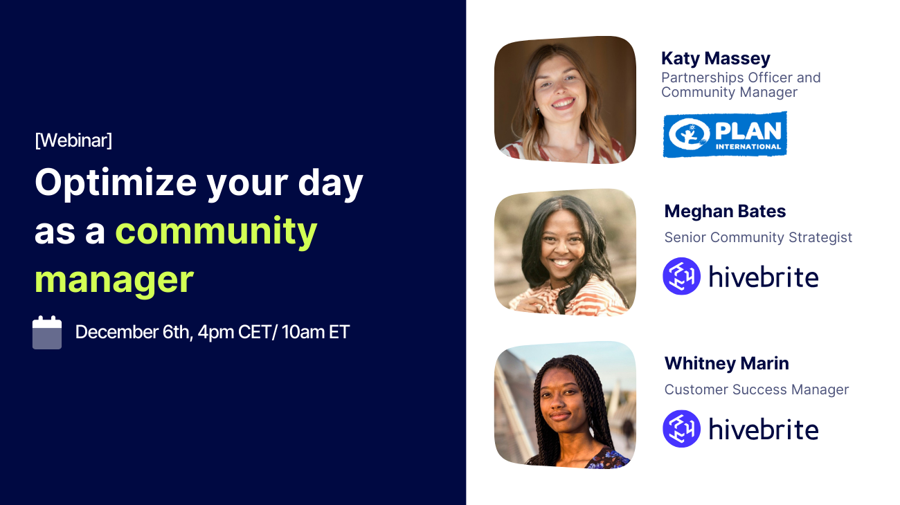 Webinars - Hivebrite