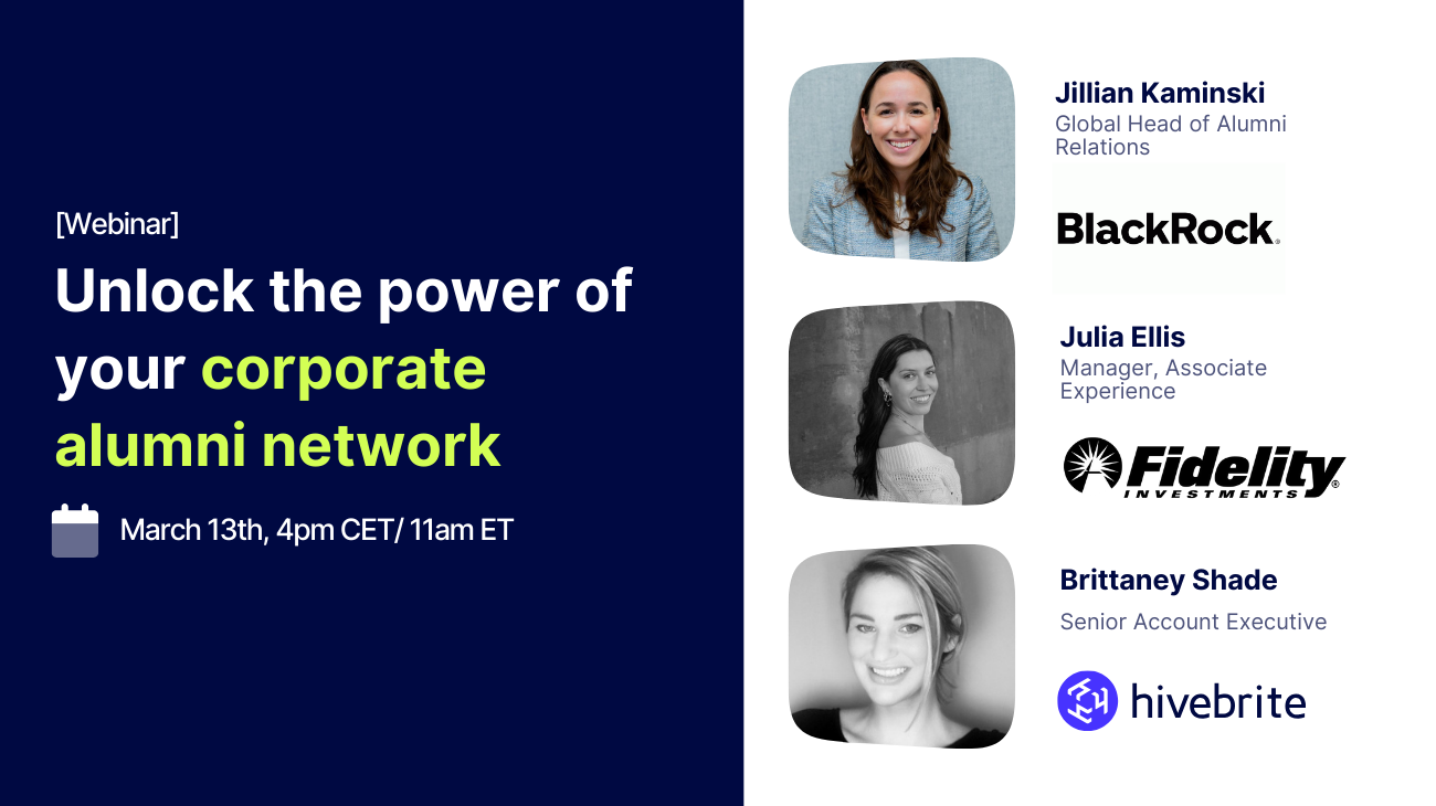 Unlock the power of your corporate alumni network - Hivebrite